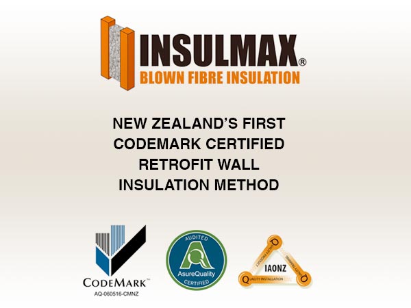 Insulmax NZ Codemark certified retrofit wall insulation company ...